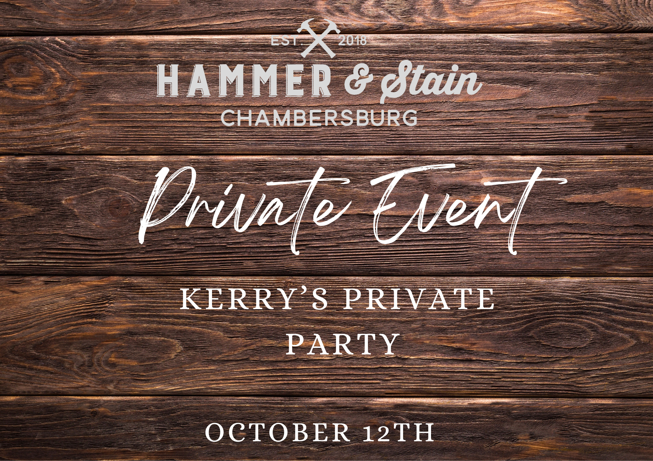 Hammer & Stain Chambersburg – Hammer & Stain Chambersburg